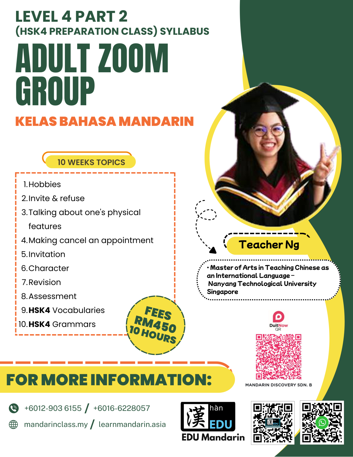 Learn Mandarin Home - EDU Mandarin (KL) 吉隆坡卓越汉语